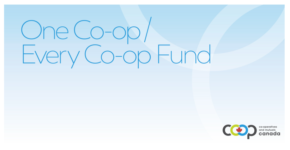CMC Fundraising - One Co-op, Every Co-op Fund - BC Coop Association